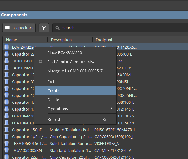 Creating a New Component | Component and Library Management | Video Tutorials | Learn Altium 365