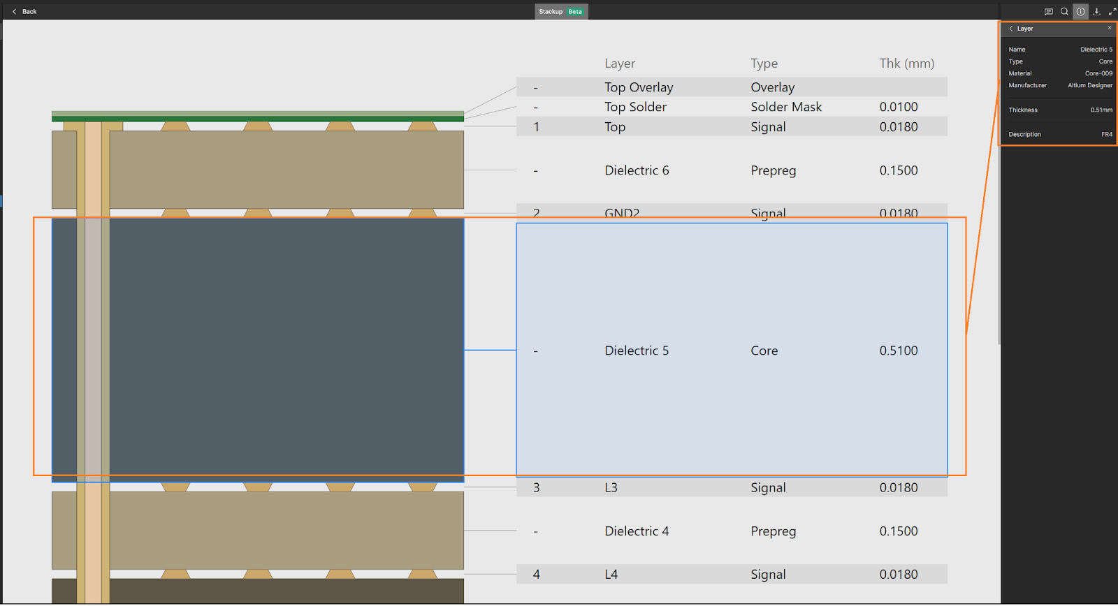 Accessing Layer Stackup in Altium 365 | Altium 365 Web Viewer | Video Tutorials | Learn Altium 365